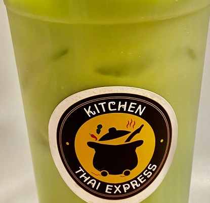 Thai Iced Green Tea | Kitchen Thai Express